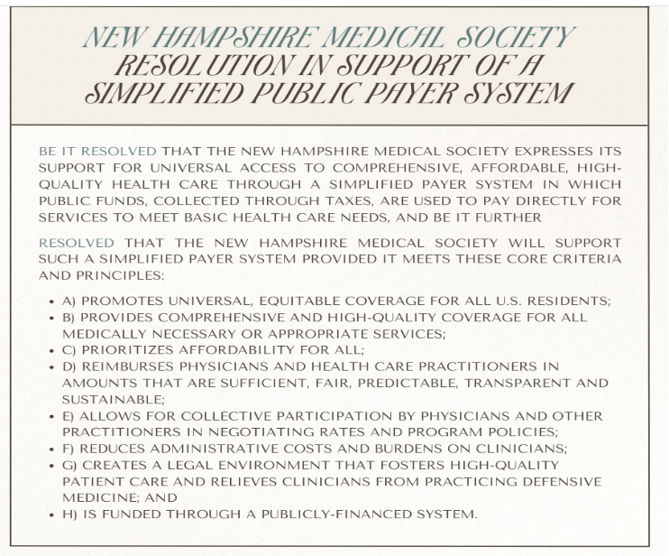 State Medical Society Resolutions - Maine AllCare